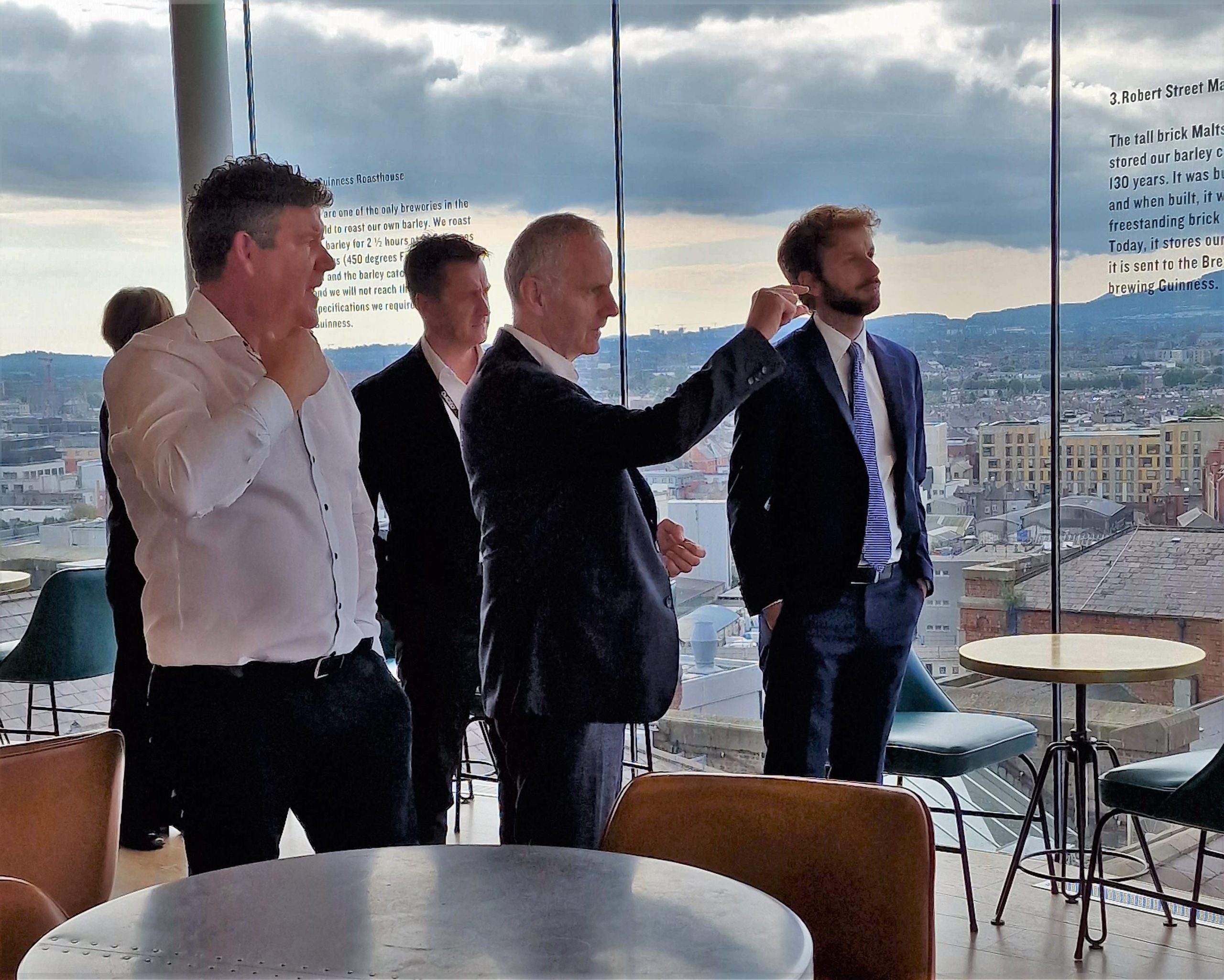 MEP CUFFE VISITS A BACS-ENABLED BUILDING: THE GUINNESS STOREHOUSE IN ...
